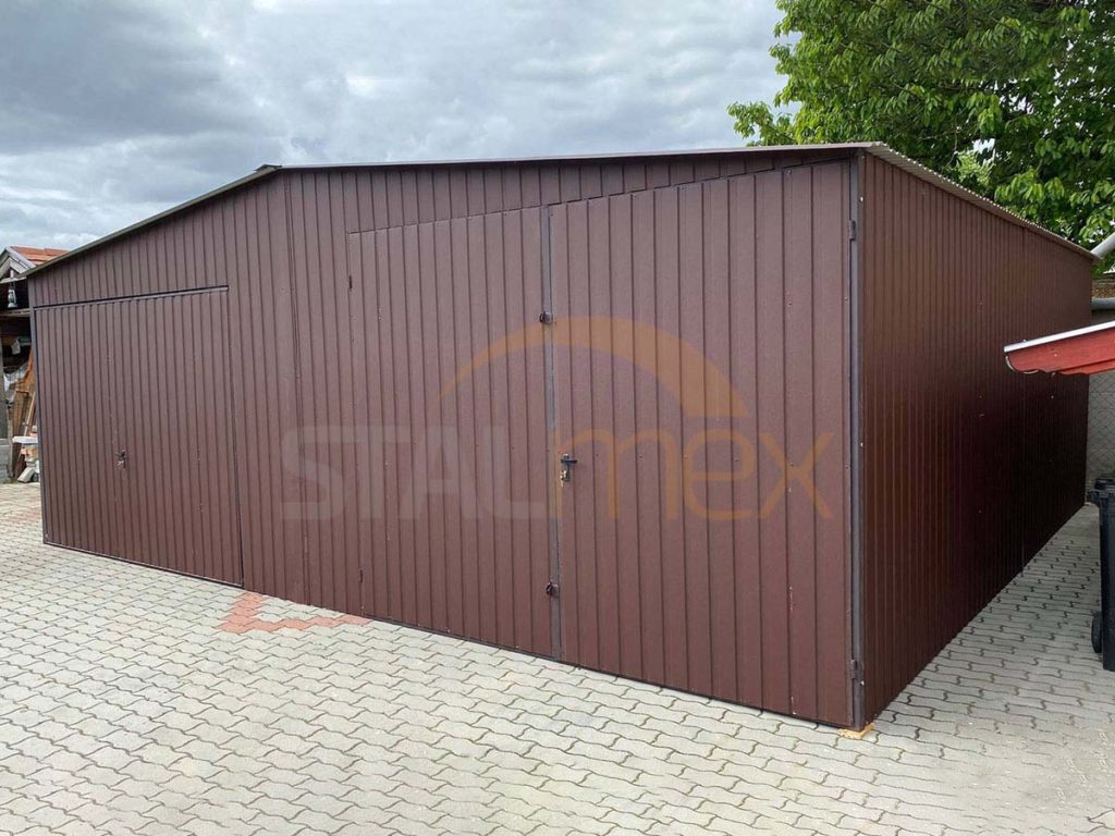 Plechová garáž 3x5, 4,5x5, 5x5 6x5 Polsko | Stalmex